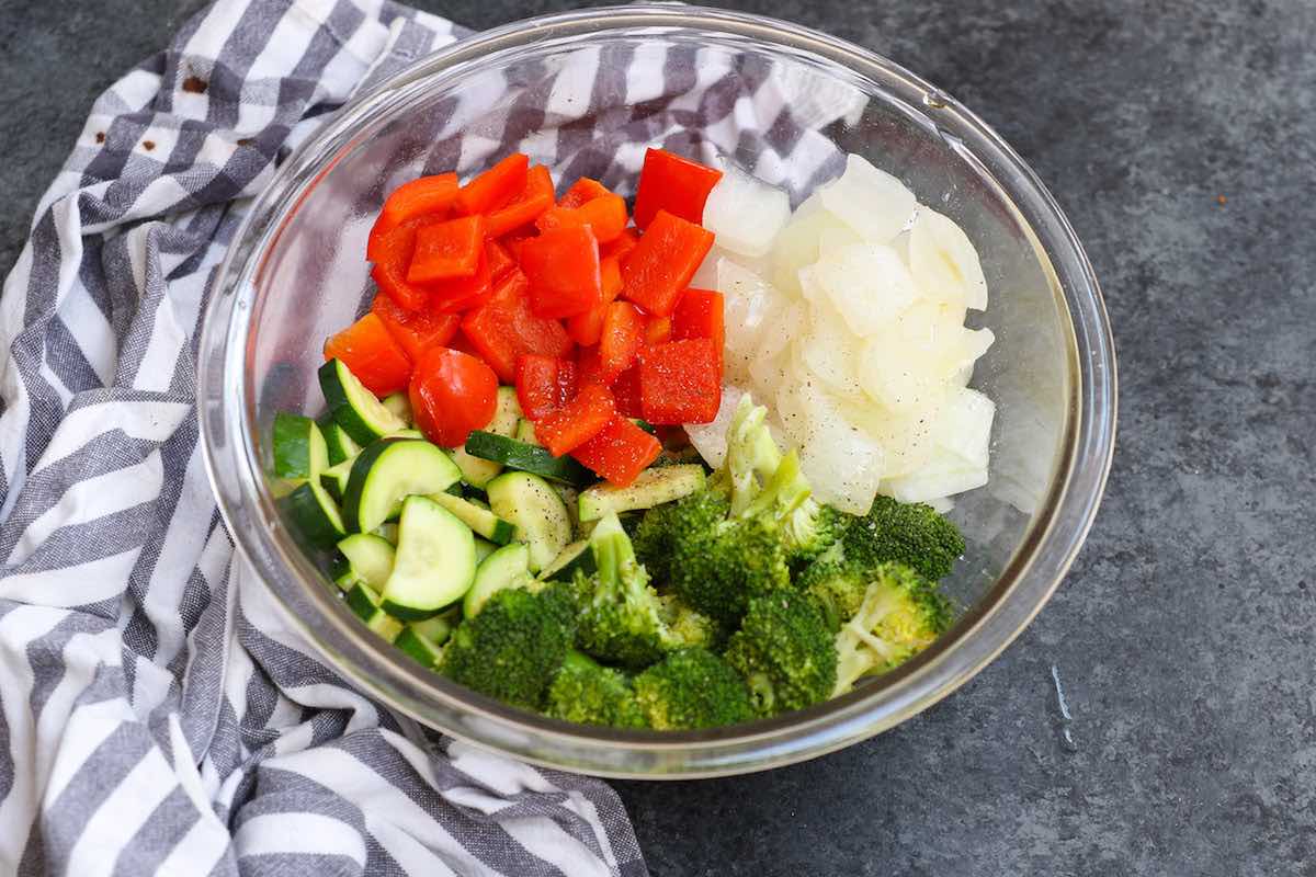 Sous Vide Mixed Vegetables
