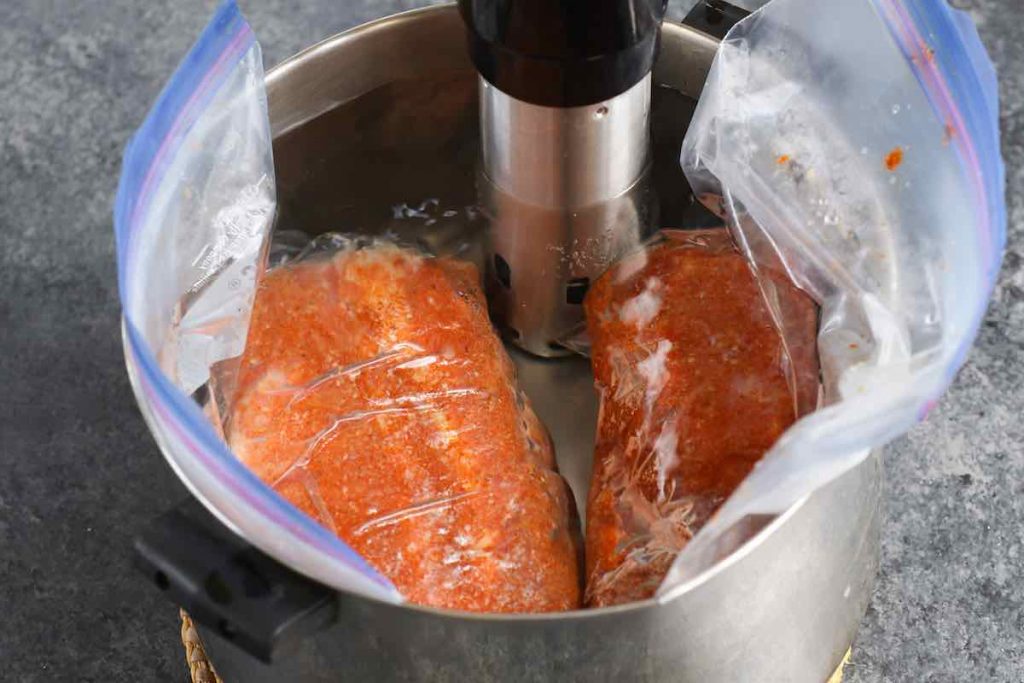 Tender and Sticky Sous Vide BBQ Ribs