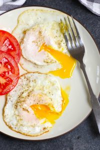 Easy Over-Medium Eggs