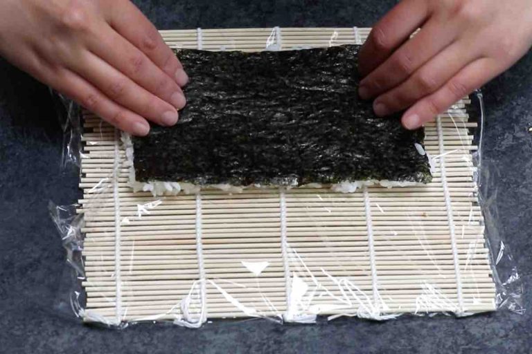 Volcano Roll Sushi Recipe {with A Lava Topping}