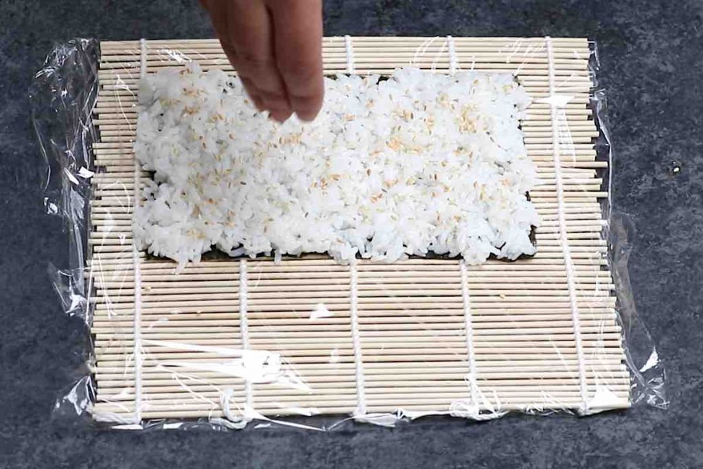 Volcano Roll Sushi Recipe {with A Lava Topping}