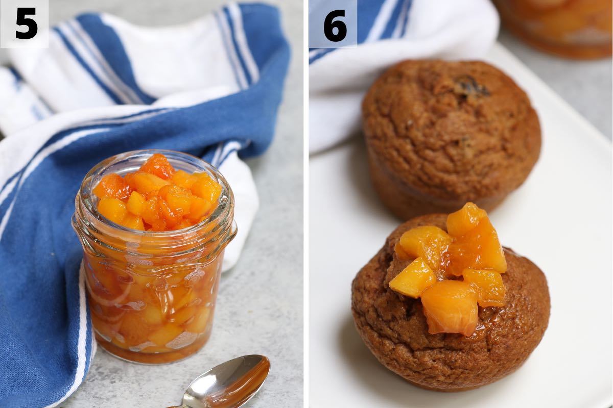 Simple Peach Compote (Peach Sauce + VIDEO)