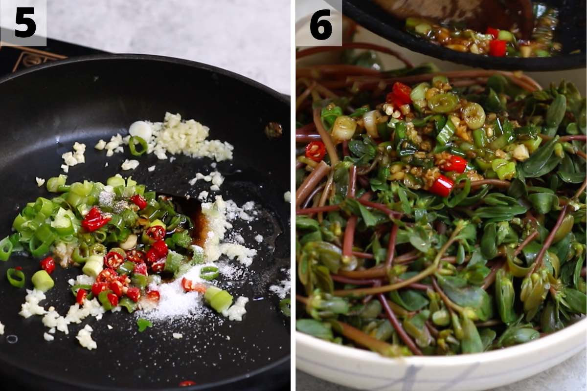 Edible Purslane Weeds and Easy Purslane Recipe (+ Health Benefits)