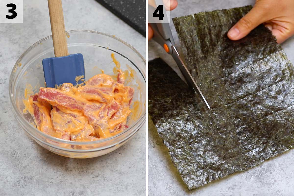 Spicy Tuna Roll (How to Make Tuna Sushi at Home)