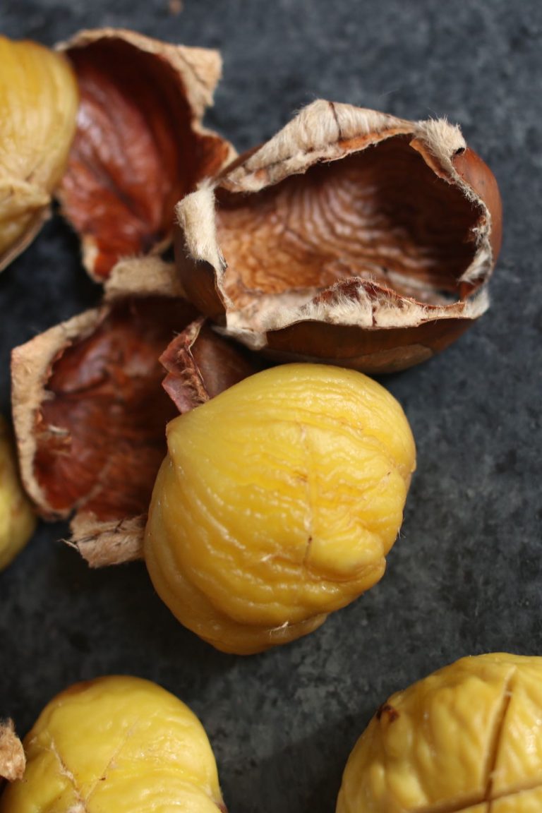 Roasted Chestnuts on an Open Fire (+ How to Peel Chestnuts Easily)
