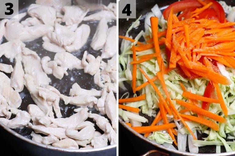 Pad Woon Sen Recipe with Video (Thai Glass Noodles Stir Fry)