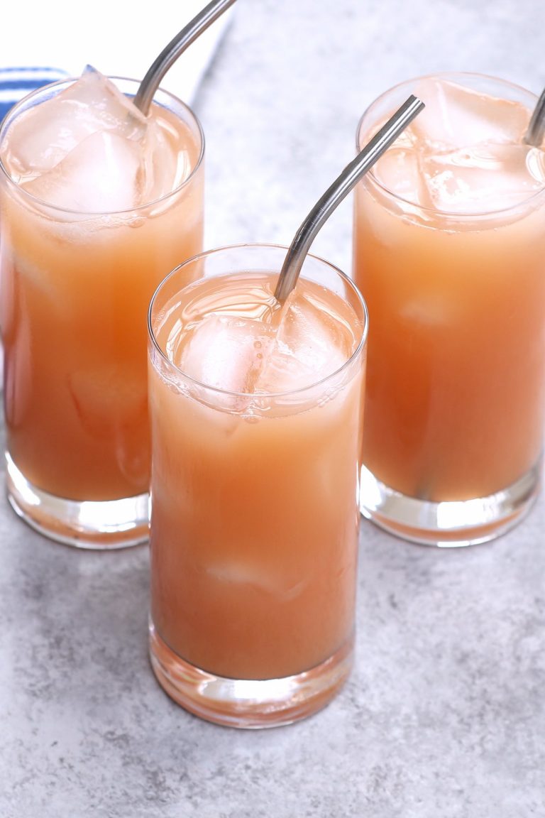 Starbucks Iced Guava White Tea Recipe (With Or Without Lemonade)