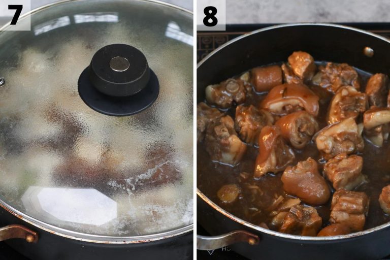 Easy Braised Pig’s Tail (Sticky Pork Tail Recipe)