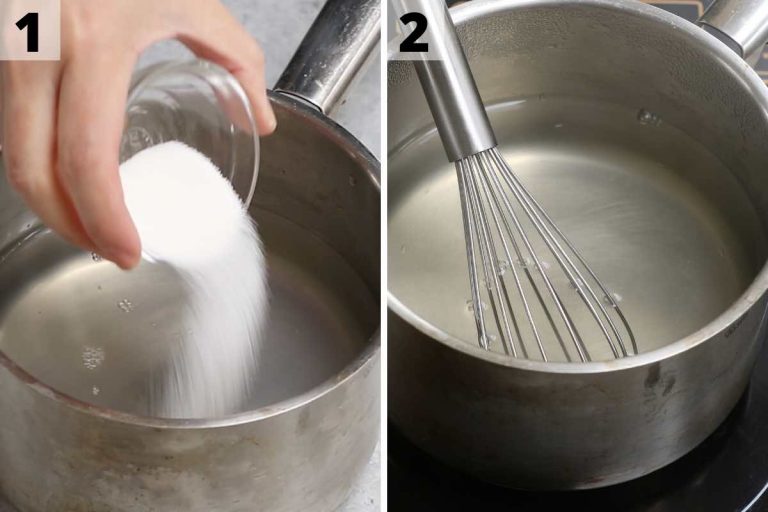 Lychee Jelly with Coconut Flavor (4 Ingredients)