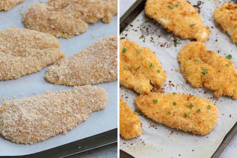Crispy Oven Baked Chicken Fillet (Lemon Garlic Parmesan)