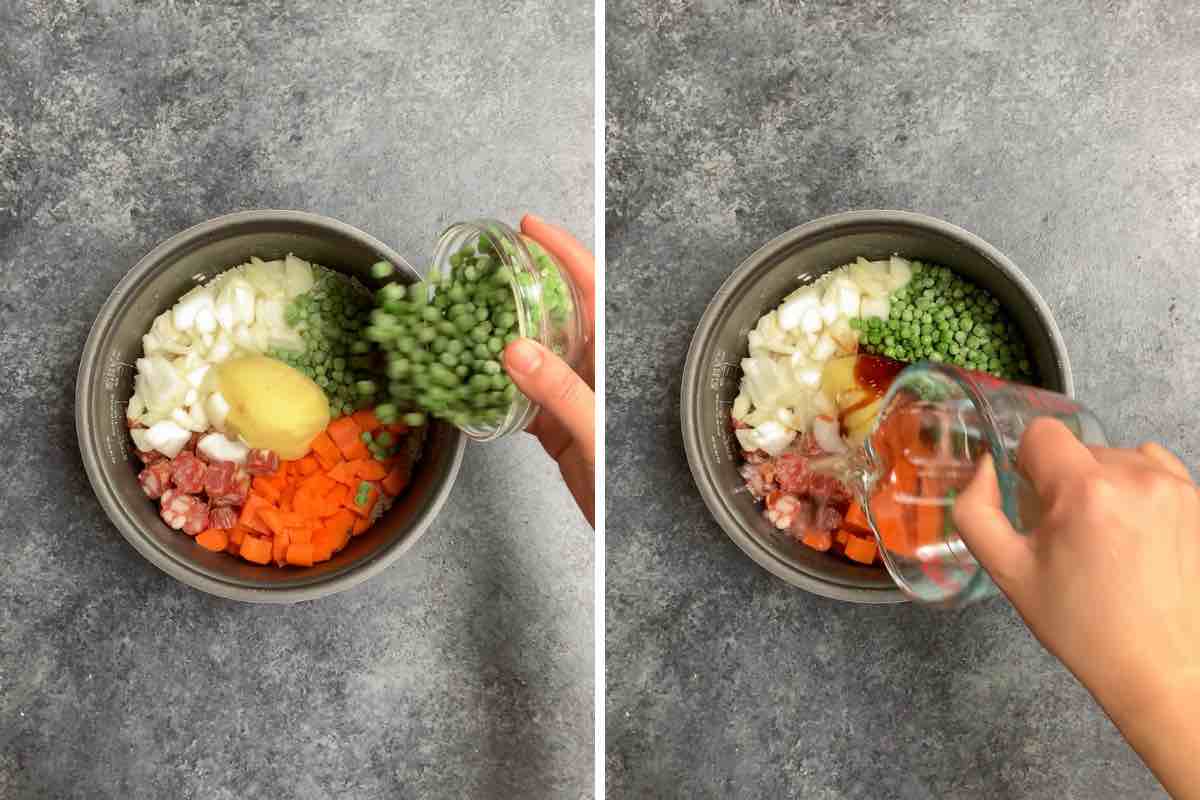 Super Easy Chinese Rice Cooker Fried Rice