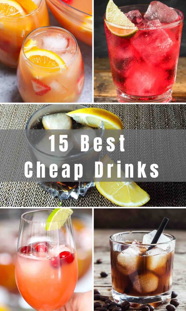 15 Best Cheap Drinks to Make at Home or Order at A Bar - IzzyCooking