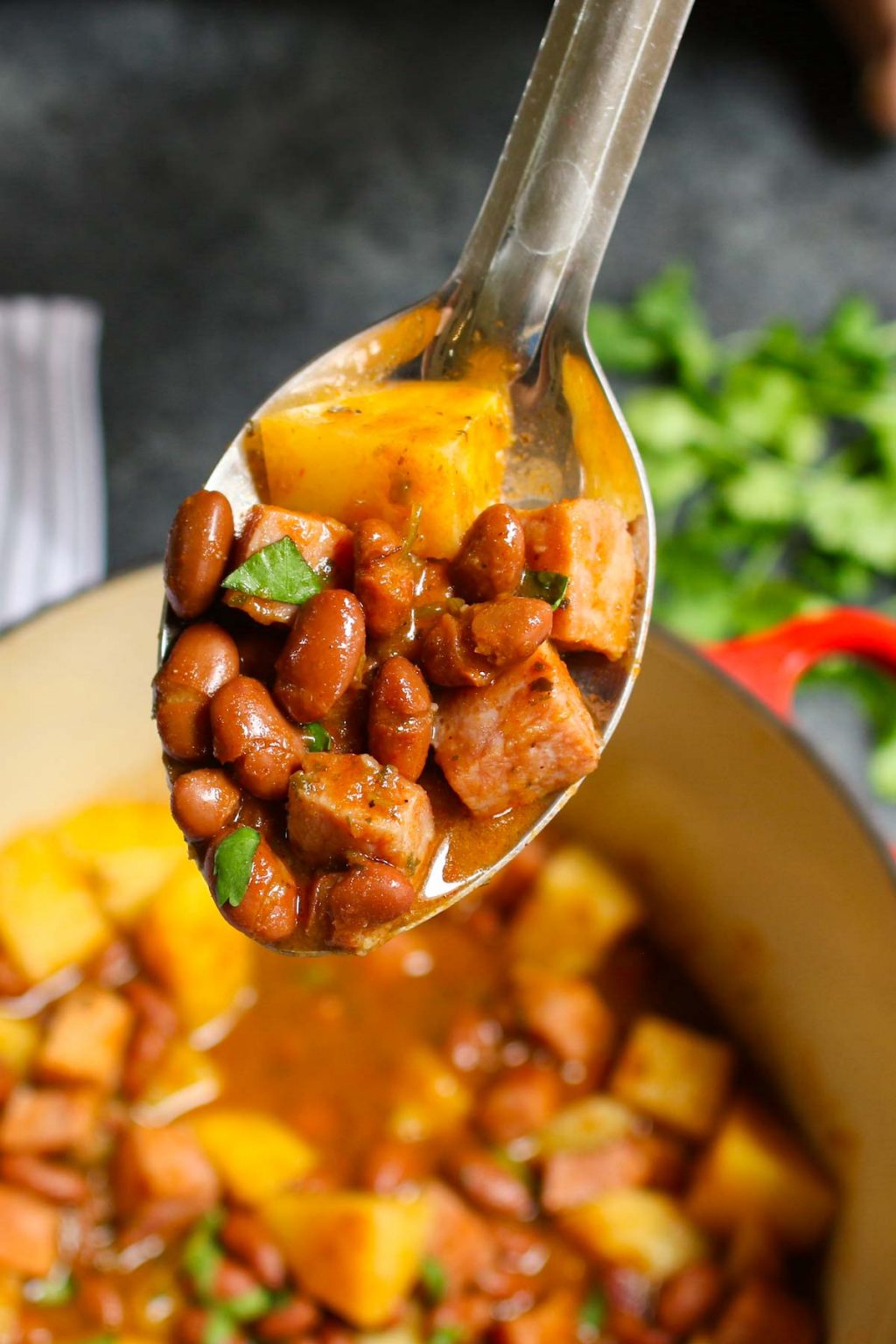 Puerto Rican Food - Best Puerto Rican Rice and Beans - IzzyCooking