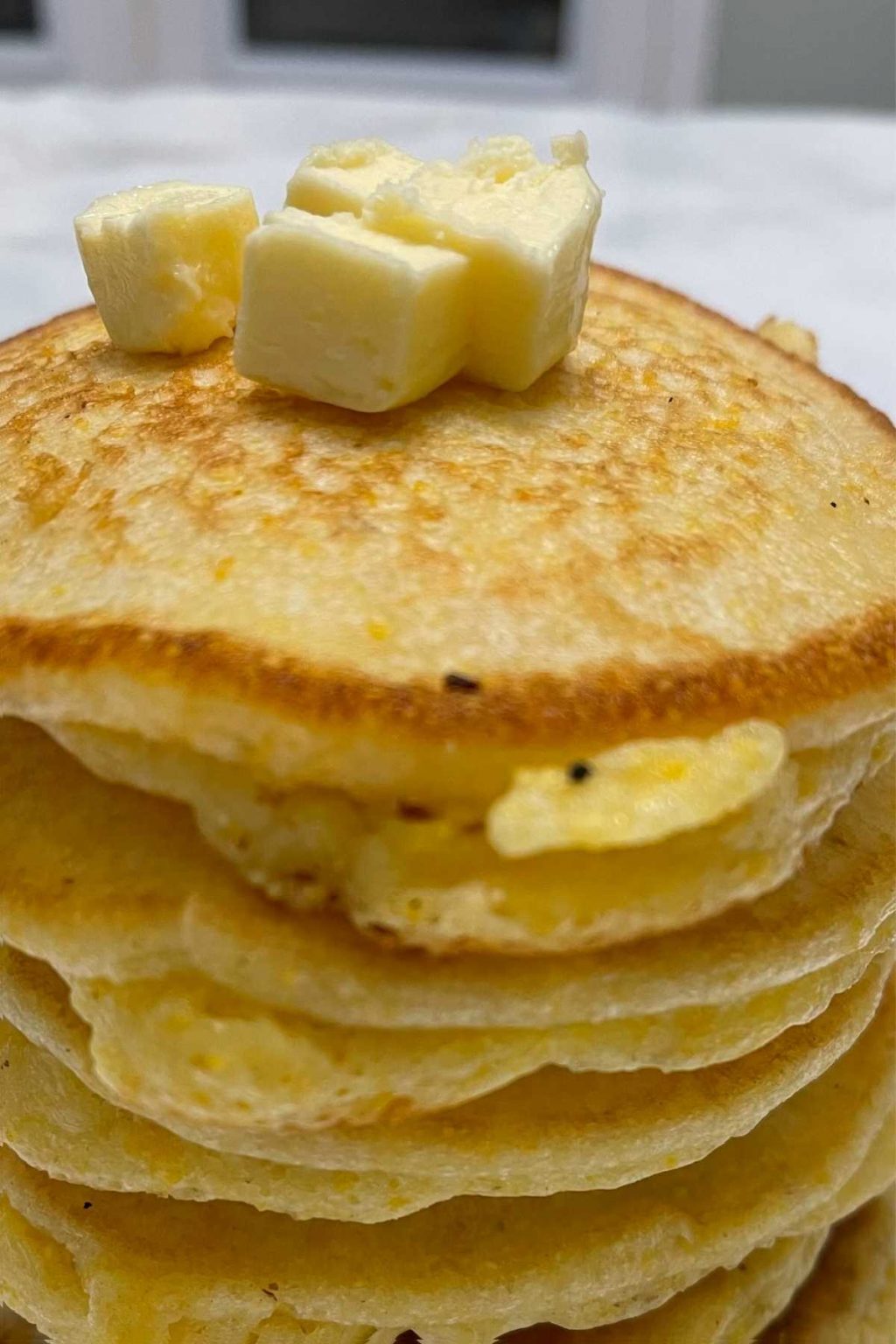 Best Pan Fried Cornbread (Hoe Cakes / Johnny Cakes) - IzzyCooking