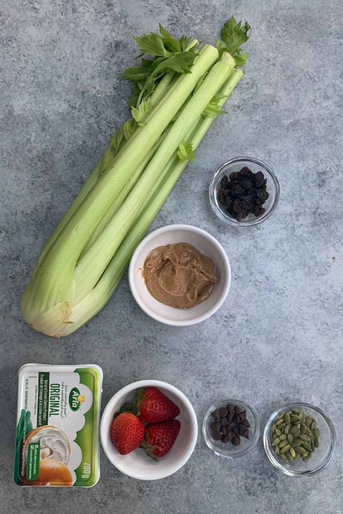 Easy Ants on a Log Recipe (Fun and Healthy Snack for Kids) - IzzyCooking