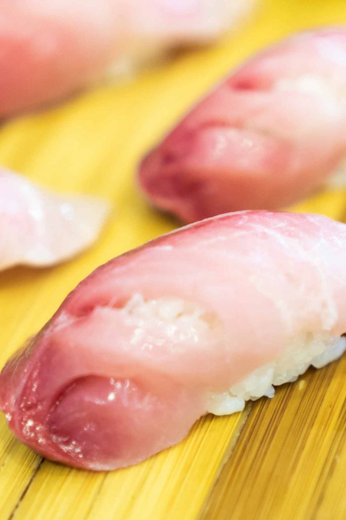 Hamachi Sushi Recipe - IzzyCooking