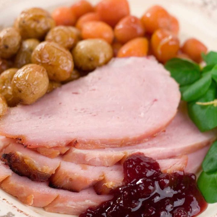 Boiled Ham Dinner (New England Style) - IzzyCooking