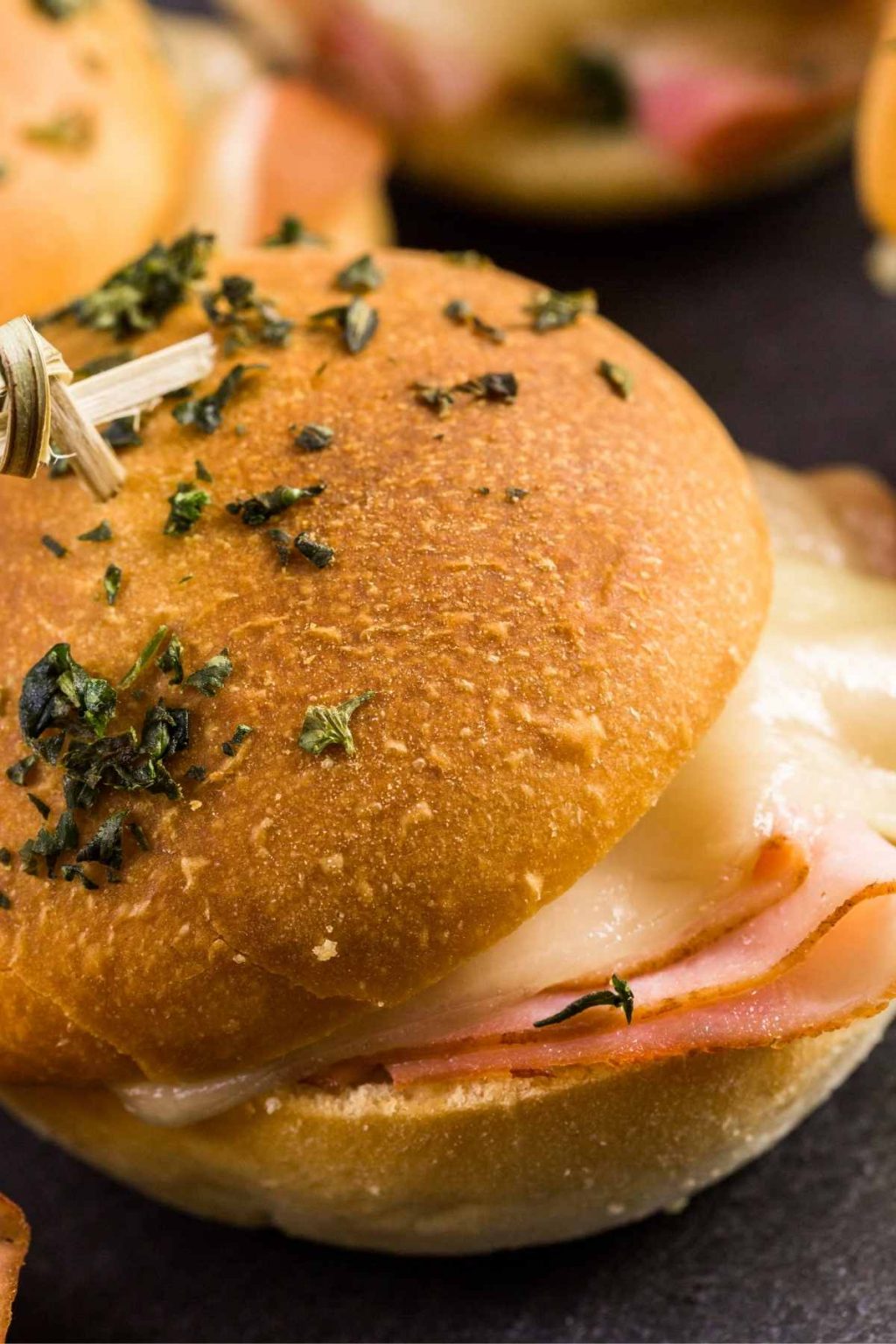 Easy Hawaiian Roll Ham Sliders - IzzyCooking