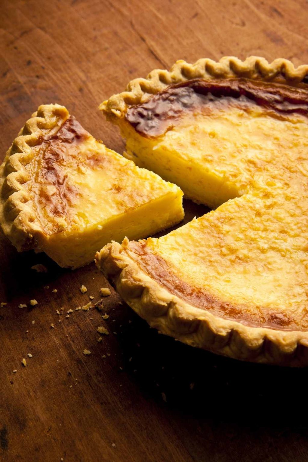 Egg Custard Pie - IzzyCooking