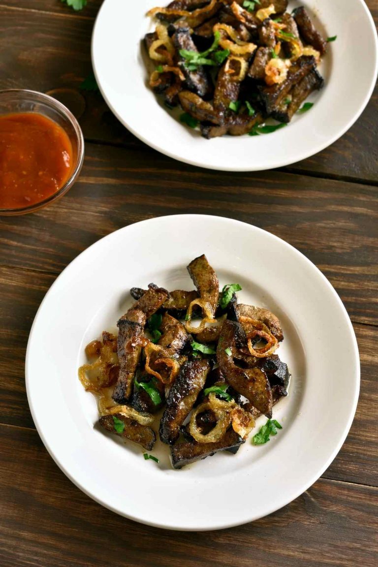 Beef Liver Recipe - IzzyCooking
