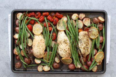 Baked Chicken Breast With Rib Meat - IzzyCooking