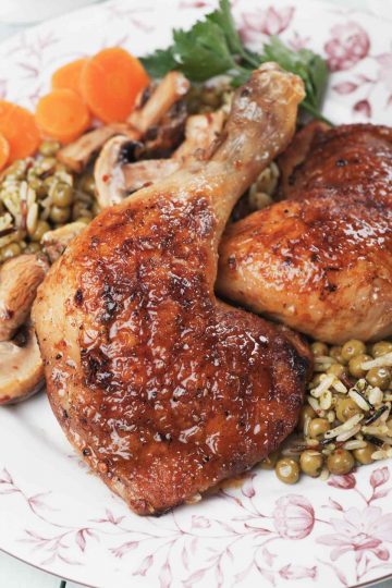 16 Easy Chicken Leg Quarter Recipes - IzzyCooking