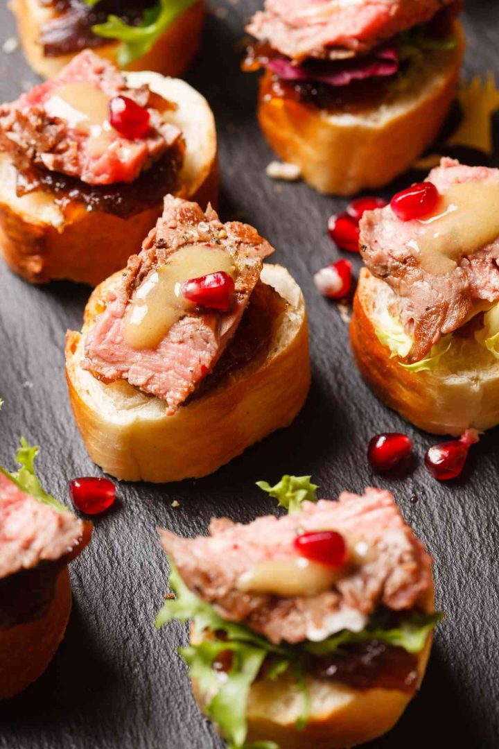 19 Best Canape Recipes (Easy Finger Food For Parties) - IzzyCooking
