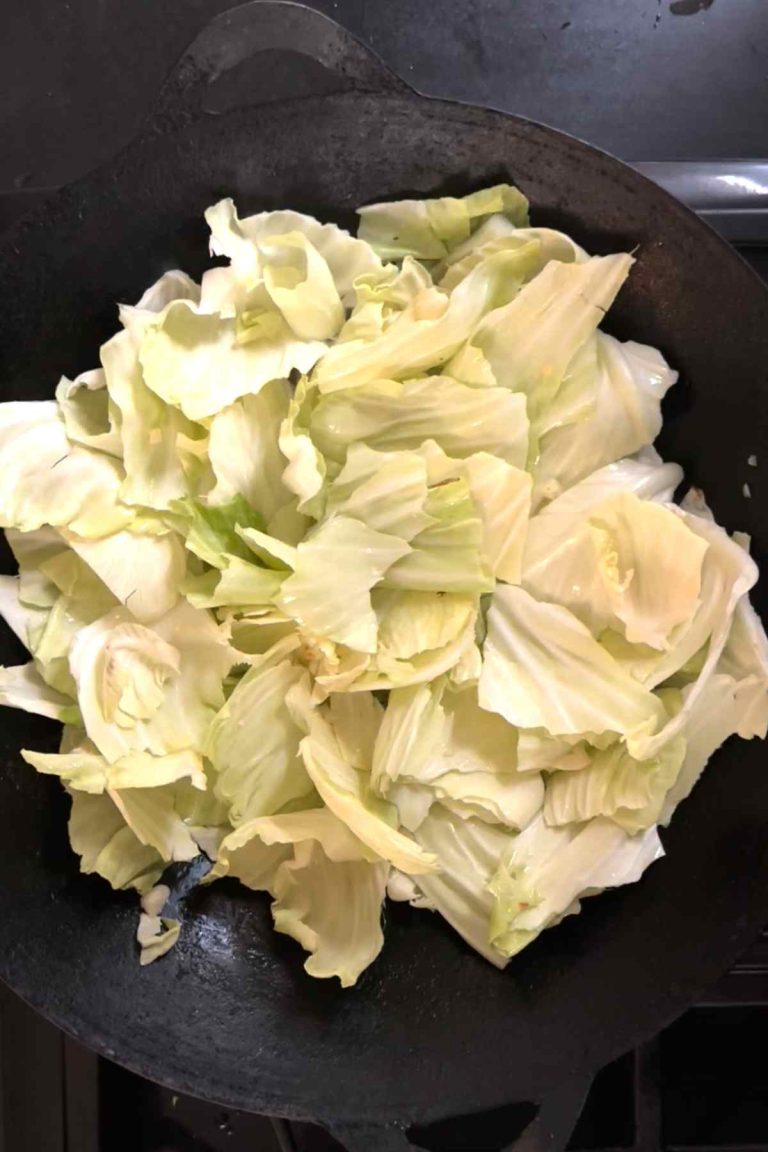 10 Minute Chinese Cabbage Stir Fry