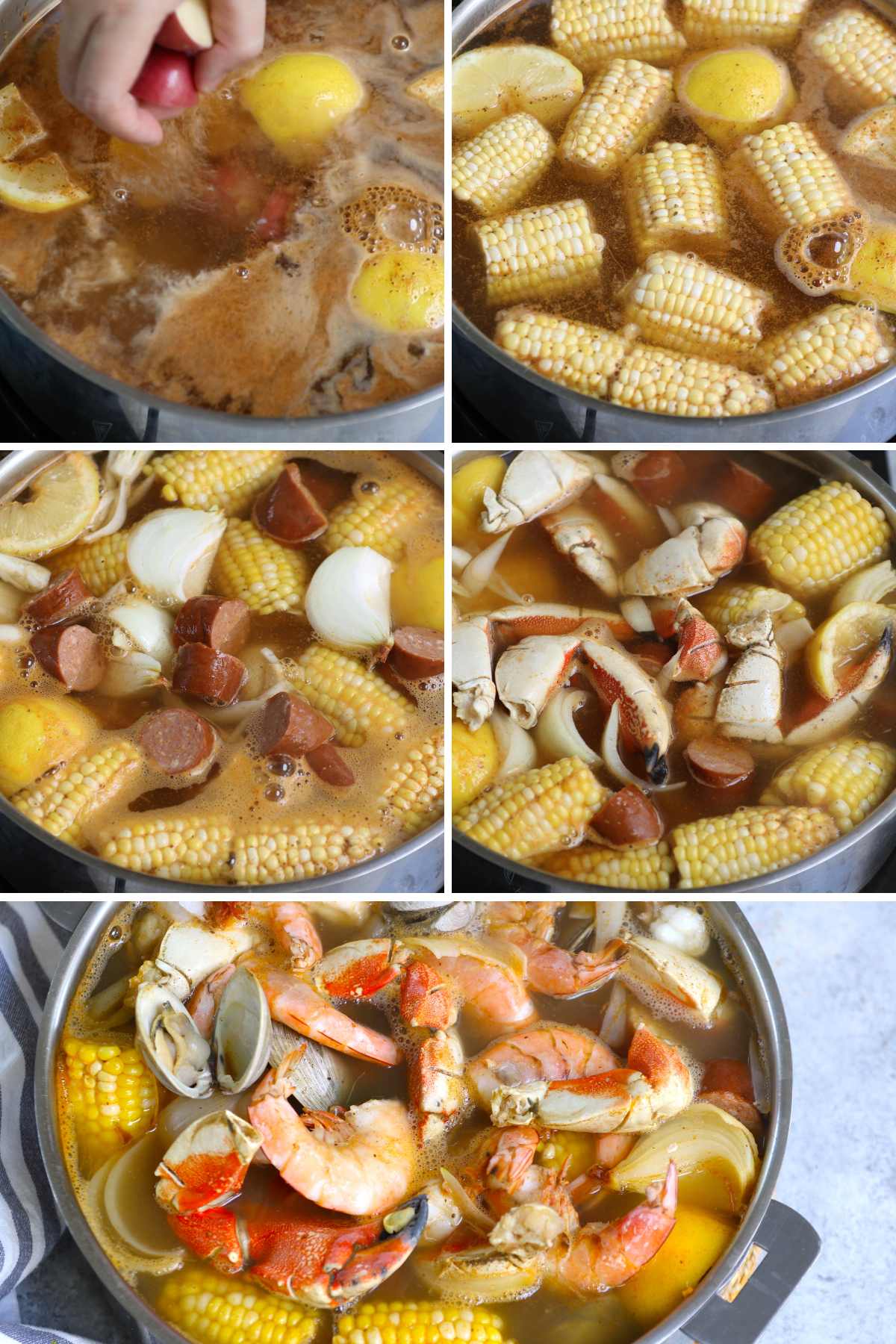 Easy Cajun Seafood Boil (30 Minutes!) - IzzyCooking