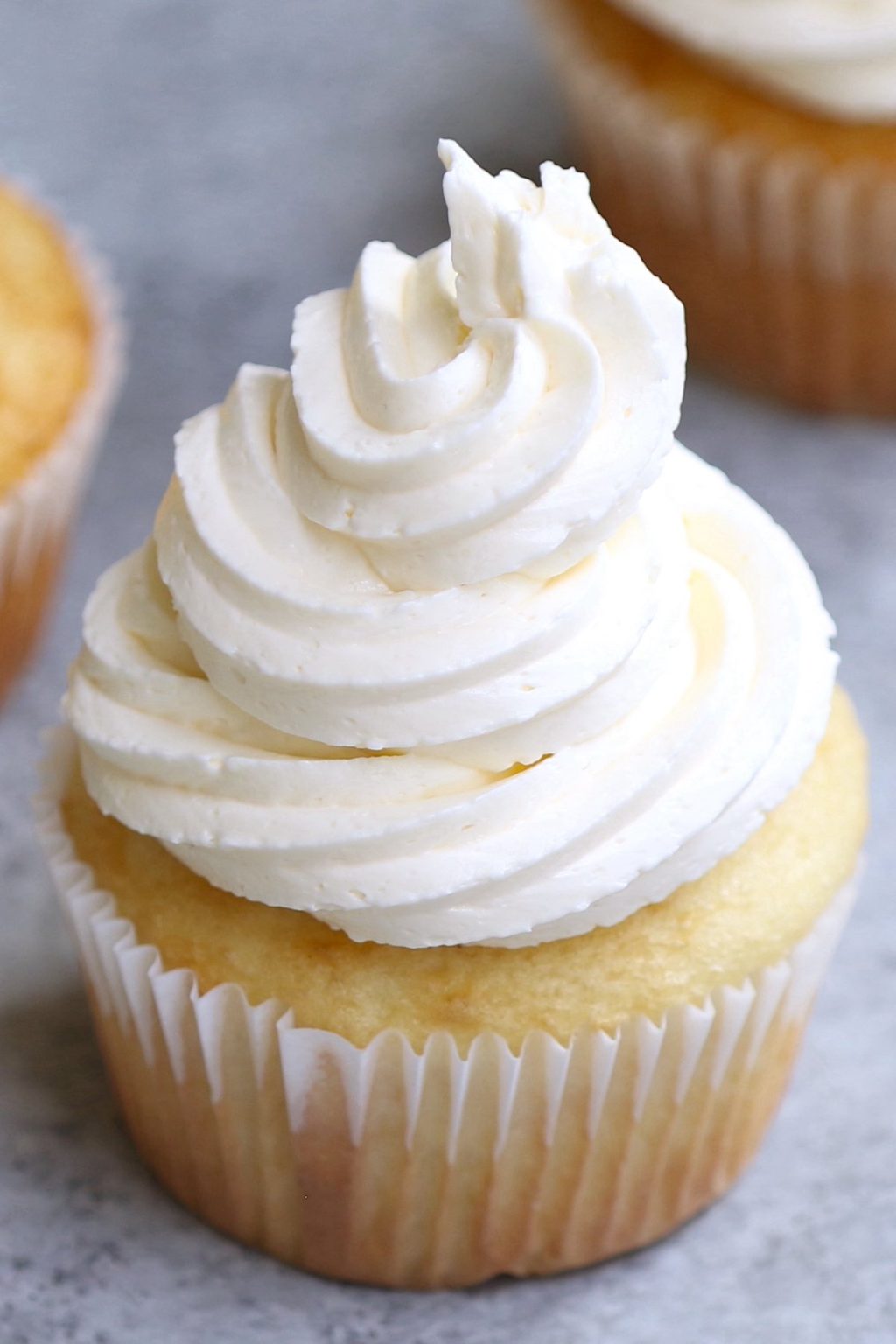Not-Too-Sweet Buttercream Powdered Sugar Frosting (Only 4 Ingredients!)