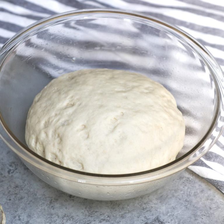 Simple Pizza Dough (6 Ingredients Only!) - IzzyCooking