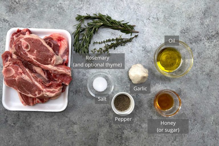Quick and Easy Lamb Shoulder Chops - IzzyCooking