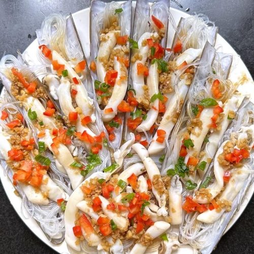 Easy Razor Clams - IzzyCooking