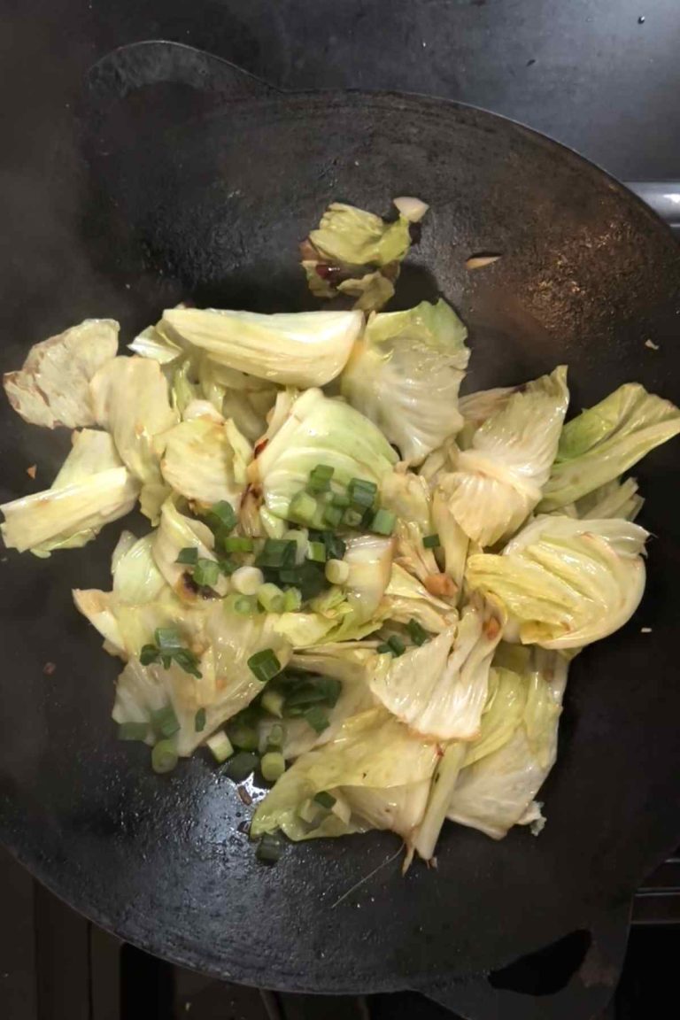 10 Minute Chinese Cabbage Stir Fry