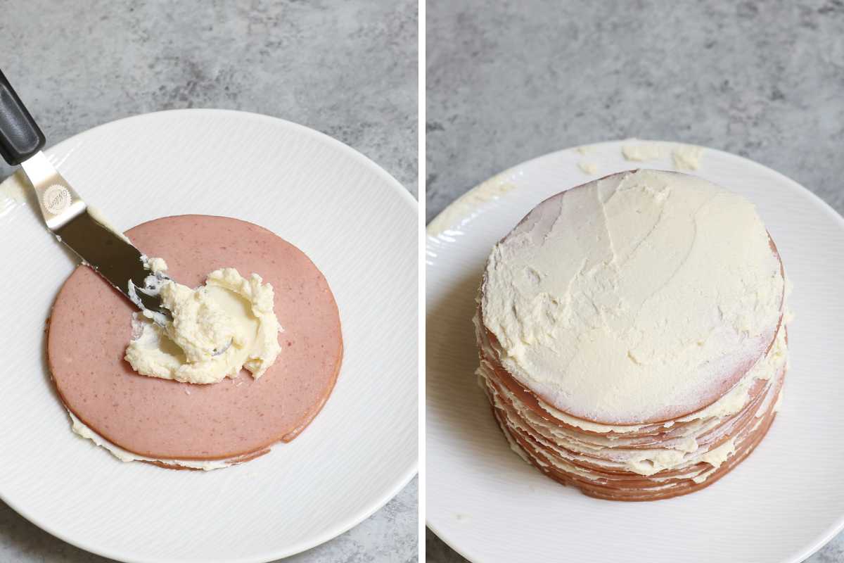 Easy Bologna Cake - IzzyCooking